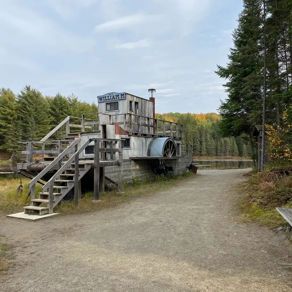 Explore the Algonquin Logging Museum | Spanky's Road Trips
